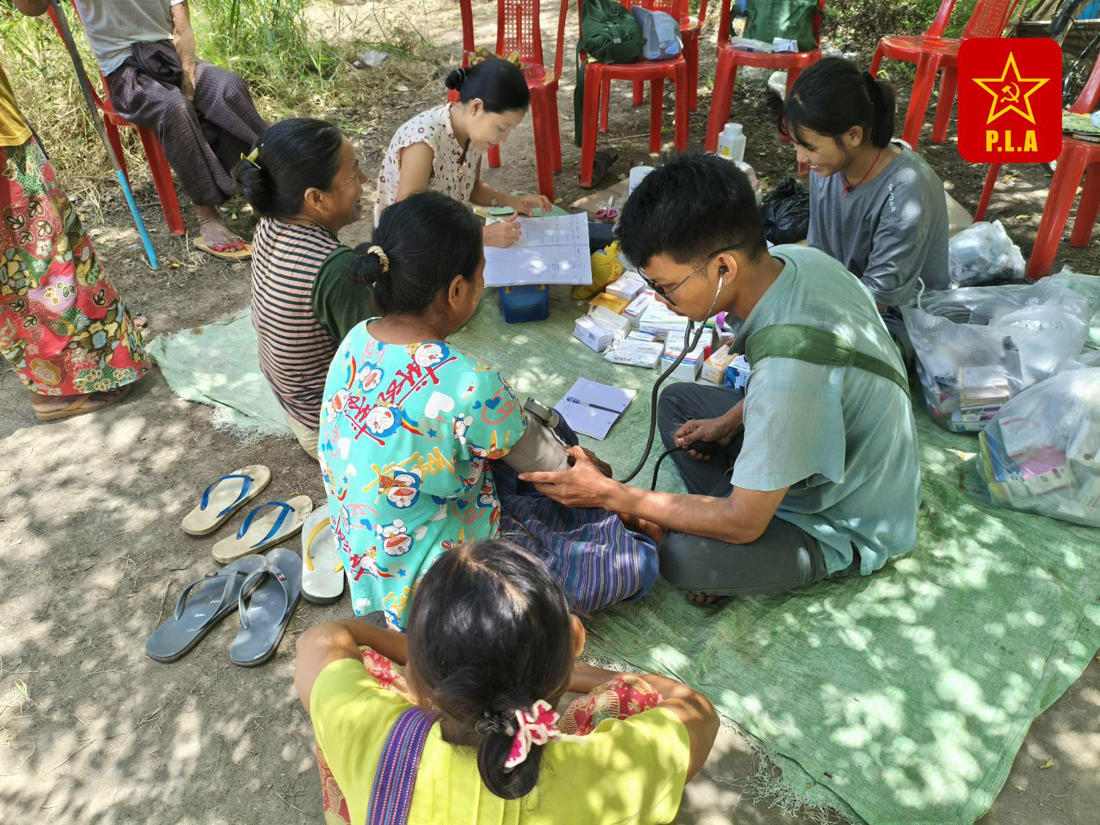 PLA’s medic unit provide health and social care to displaced ...